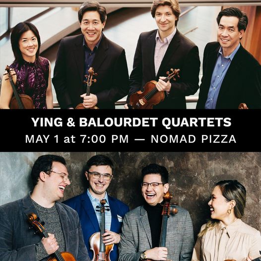 Festival Presents Ying & Balourdet Quartets at Nomad - Bowdoin Music Festival