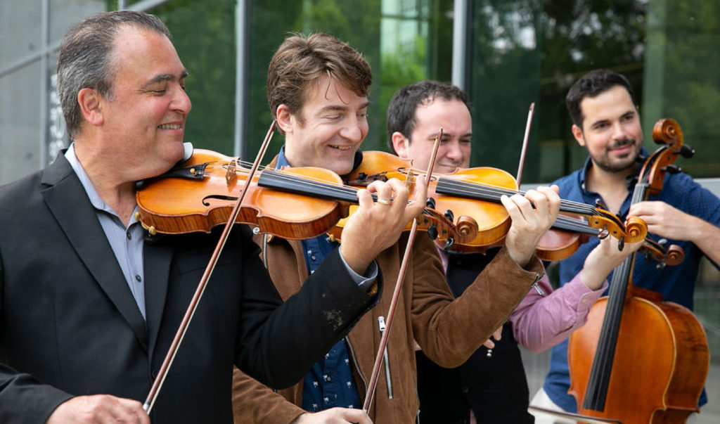 Turtle Island Quartet Class - Bowdoin Music Festival
